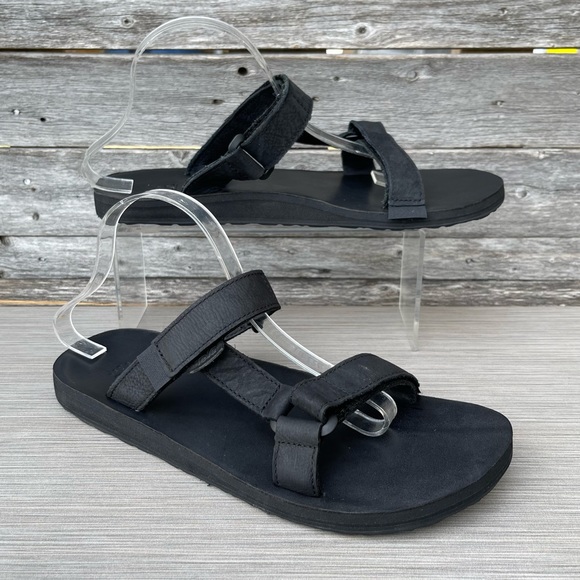 Teva | Shoes | Teva Universal Leather Slides Mssz 1 | Poshmark
